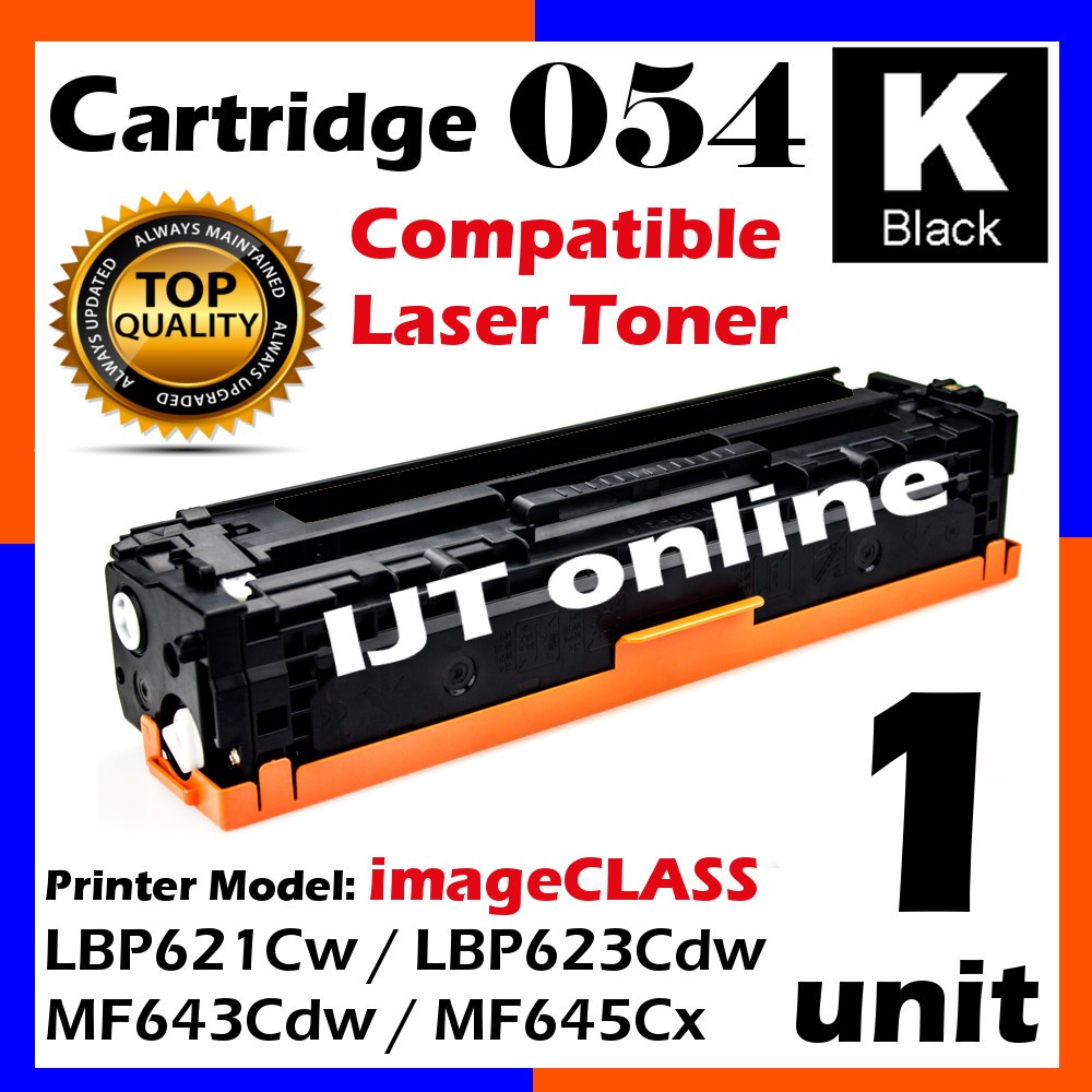 BLACK Compatible Canon Cartridge 054H Canon054H ImageClass LBP 621Cw ...