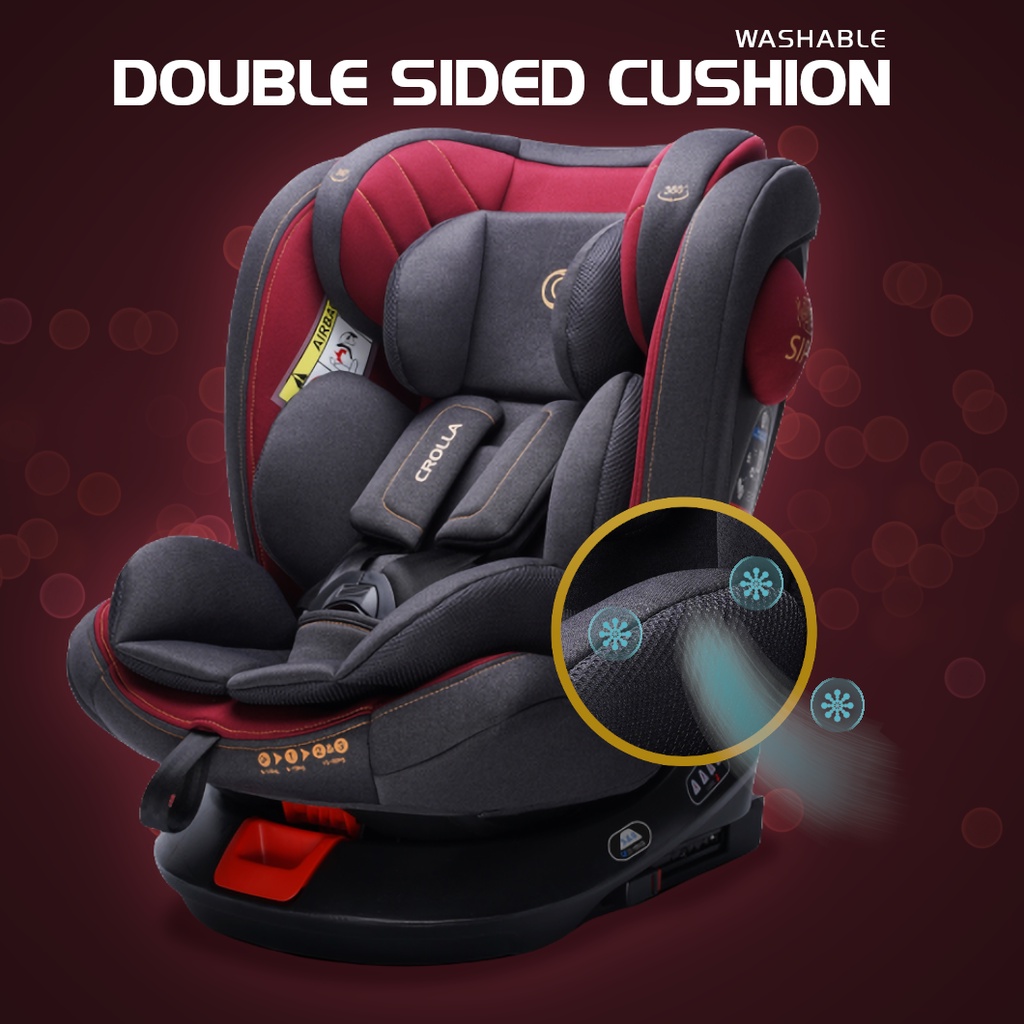 Mamaland Crolla Nex360 ISOFIX Car Seat 360° Spin/Crolla Nexus ...