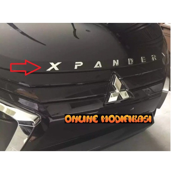 MESIN Xpander Chrome Engine Hood Logo Emblem | Shopee Malaysia