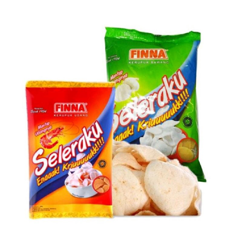 Finna Onion/ Prawn Crackers 60gr | Shopee Malaysia