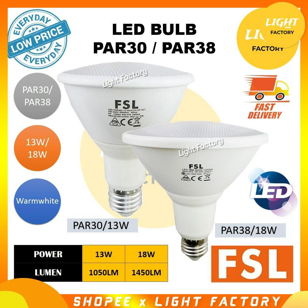 FSL PAR30 13W LED Bulb / PAR38 18W LED Bulb COB LED Spot Light Bulb PAR30 Bulb PAR38 Bulb ...