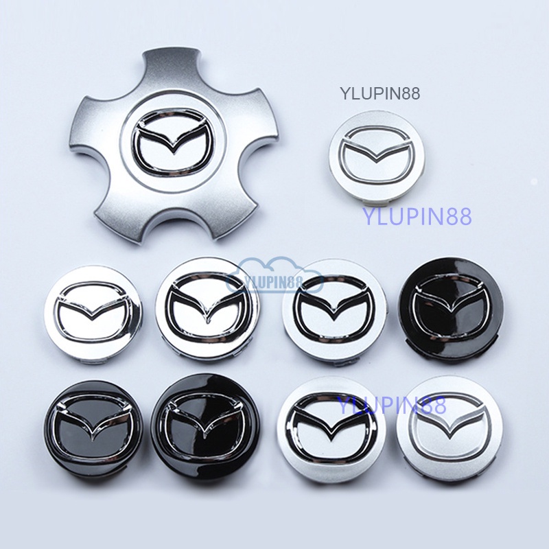 4pcs Car Wheel Center Hub Caps Cover Auto Emblem Badge Wheel Rim Cap ...