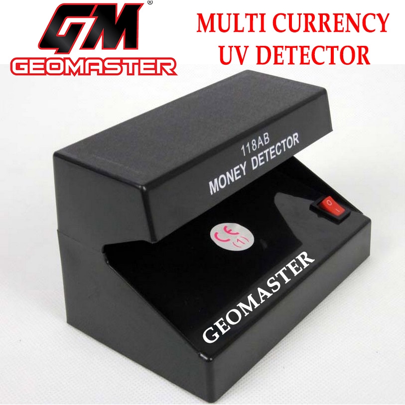 GEOMASTER Ultraviolet Money Detector / Counterfeit Bill Bank Note ...