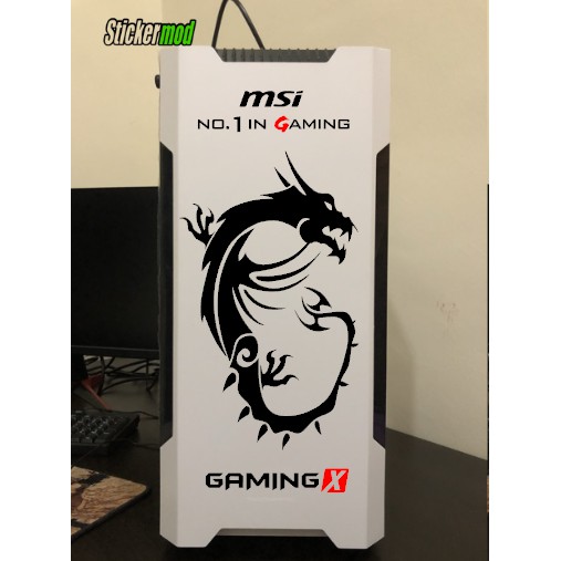 Universal PC Case Custom Front Decal Sticker No Background | Shopee ...