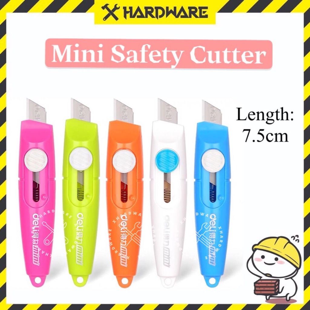 Deli Mini Blade Cutter/Pen knives/Safety Knife/Cutter Knife/Utility ...
