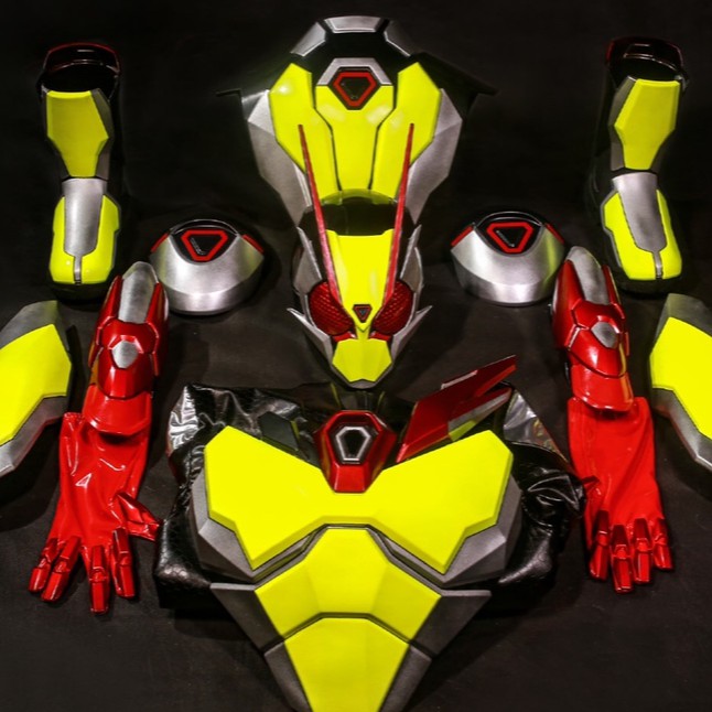 Kamen rider 02 zero two cosplay suit Zero two Helmet mask 02 helmet ...