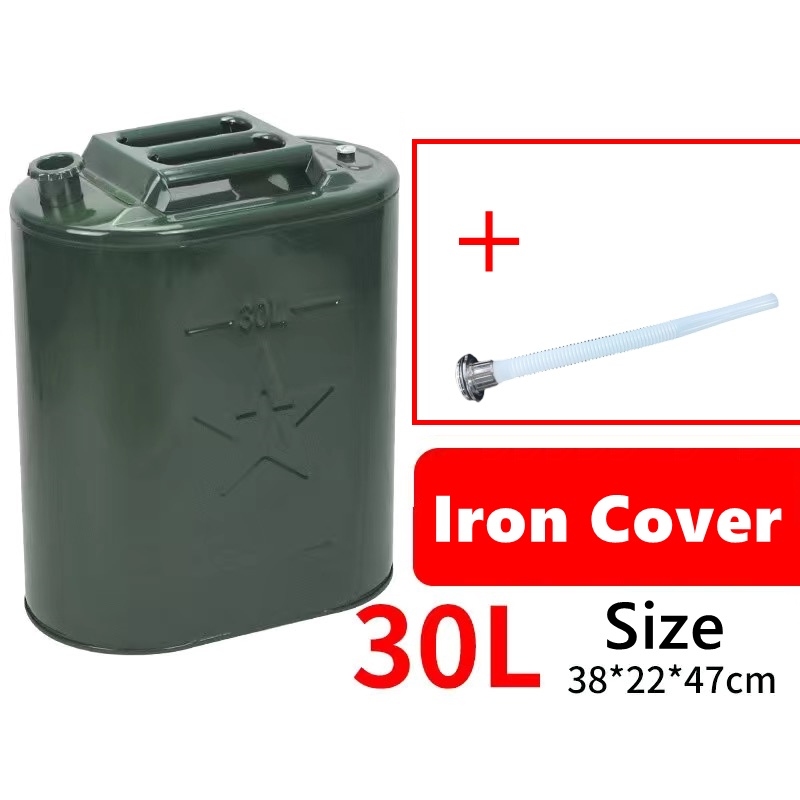 5L 10L 20L 25L 30L tong minyak petrol Jerry can oil drum gasoline drum Spare Fuel Tank oil tank ...