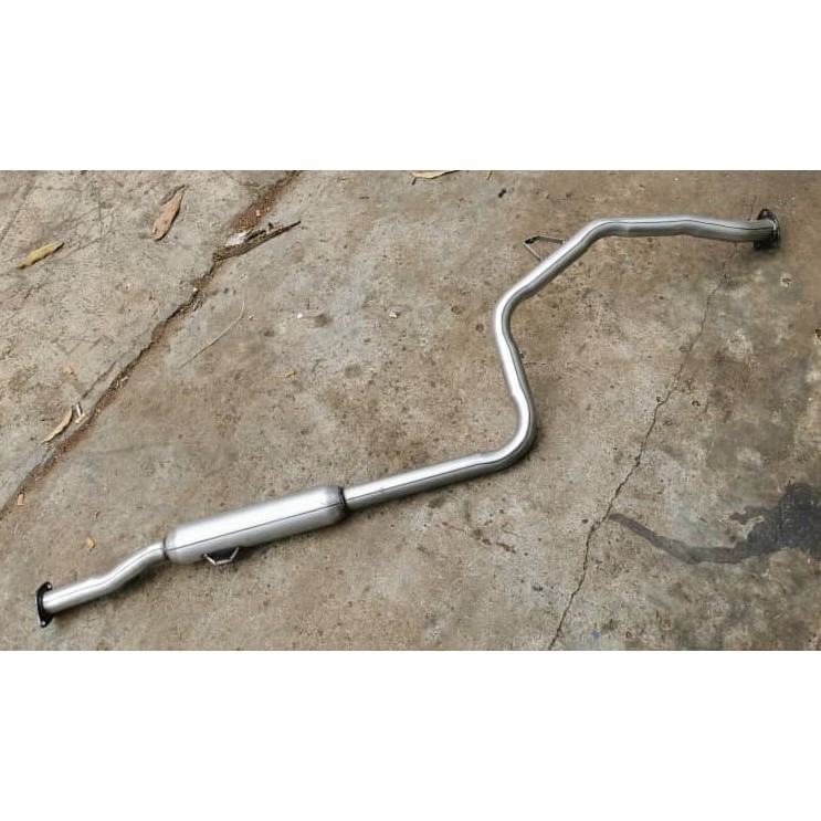 Proton Waja 2” center pipe with bullet perry car exhaust campro cps mmc ...