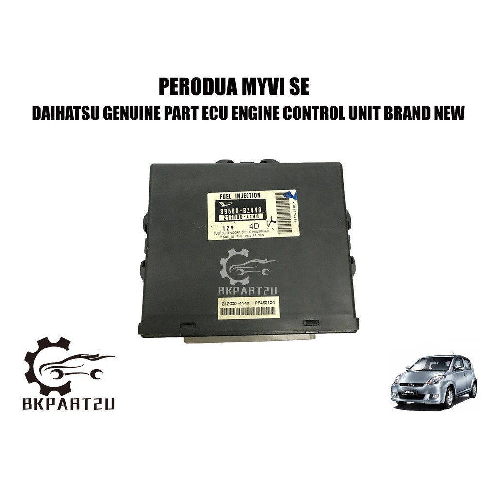 Perodua Myvi SE (2005-2017)DAIHATSU GENUINE PART ECU ENGINE CONTROL ...