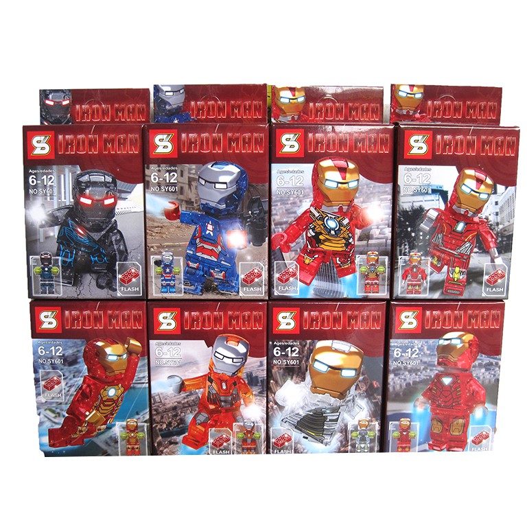SY601 Iron Man (8 in 1) | Shopee Malaysia