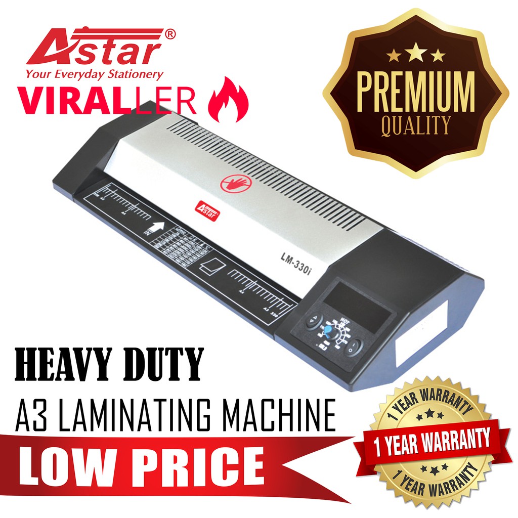 🔥 HEAVY DUTY & PREMIUM LAMINATE MACHINE A3 / A4 / MESIN LAMINATE KERTAS ...