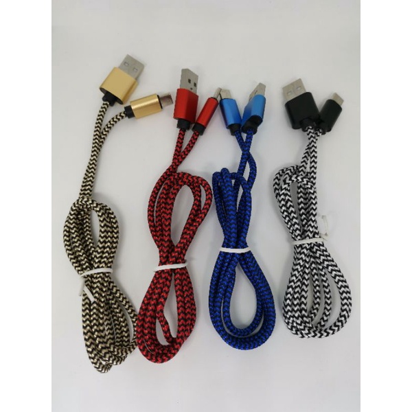 💥Stock Ready💥1M Long USB Charger Type-C USB Charging Wire for Android ...