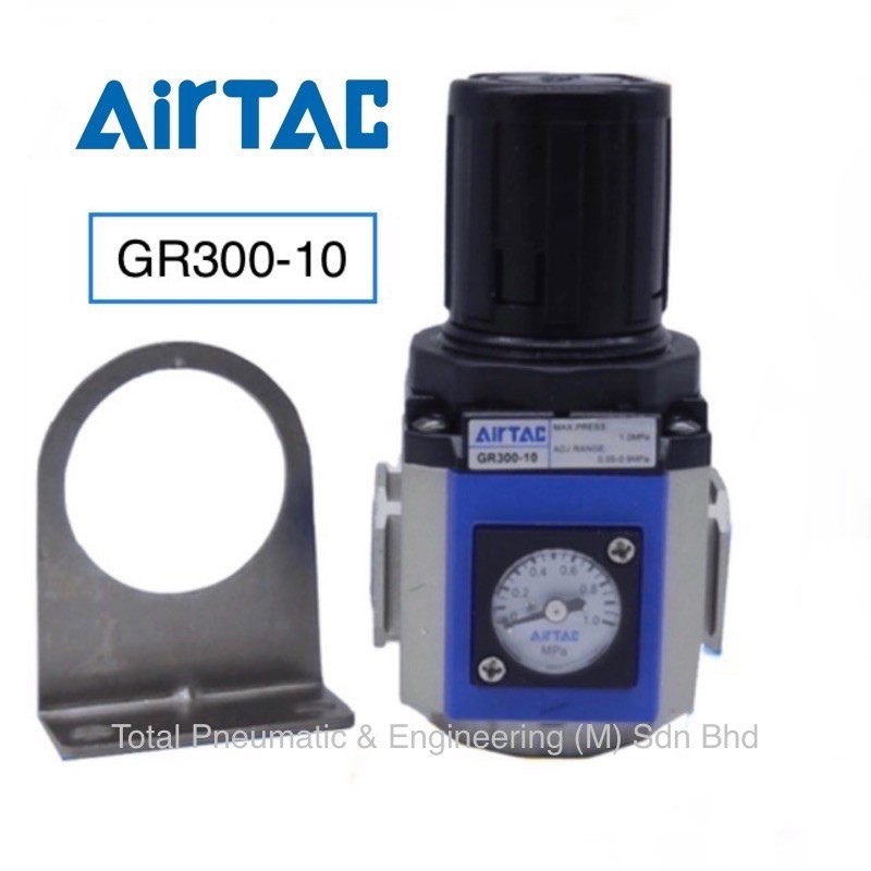 AirTAC GR300-10 3/8” Pneumatic Air Pressure Regulator | Shopee Malaysia