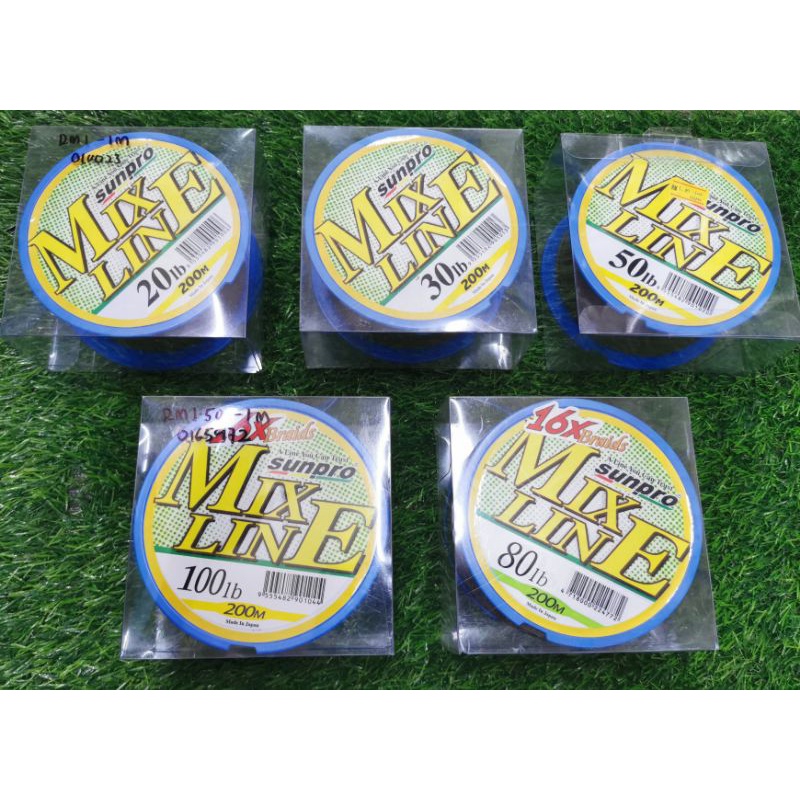 SUNPRO MIXLINE BRAIDED ( racist burung / racit ayam hutan) | Shopee ...