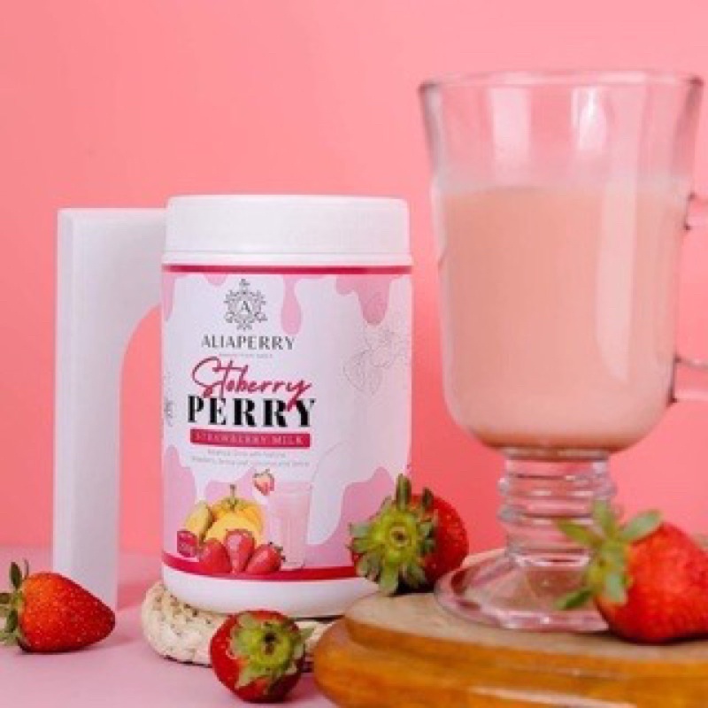 ALIA PERRY DETOX STOBERRY PERRY (STRAWBERRY MILK) / COCARAMEL PERRY ...