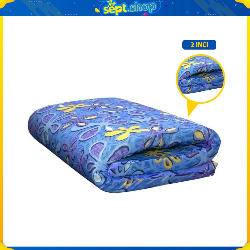 Tilam Bujang Lipat 2 inci (Span) / Single Bed Fold 2 Inci (Sponge ...