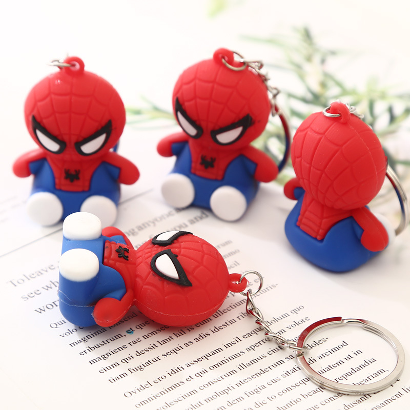 3d cartoon spiderman keychain spiderman keychain spider | Shopee Malaysia
