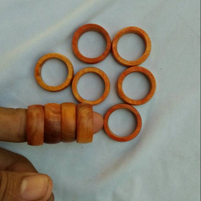 KAYU Lucky wooden ring king wood | Shopee Malaysia