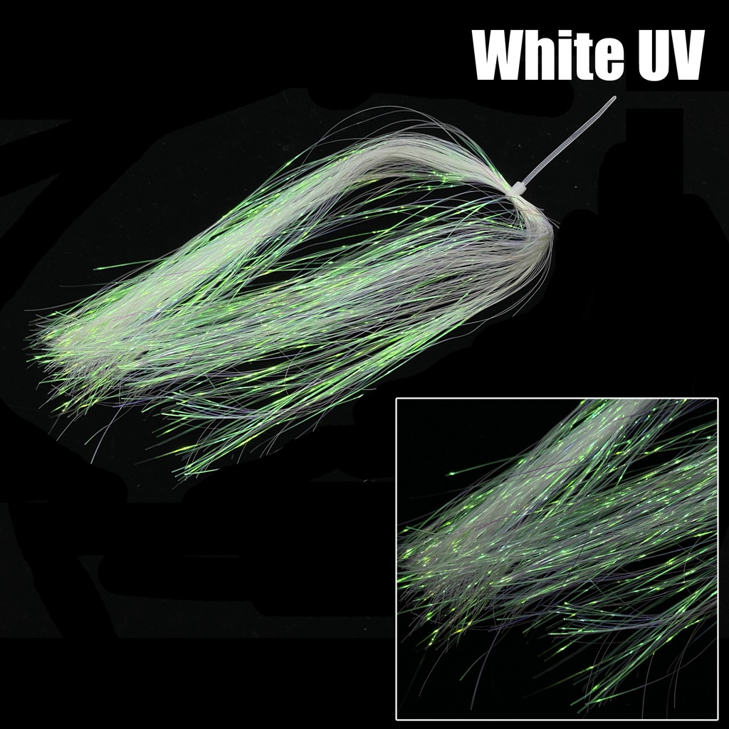 Anh UV Crystal Flasher Bulu Kristal for Assist Hook Jigging Flyfishing ...