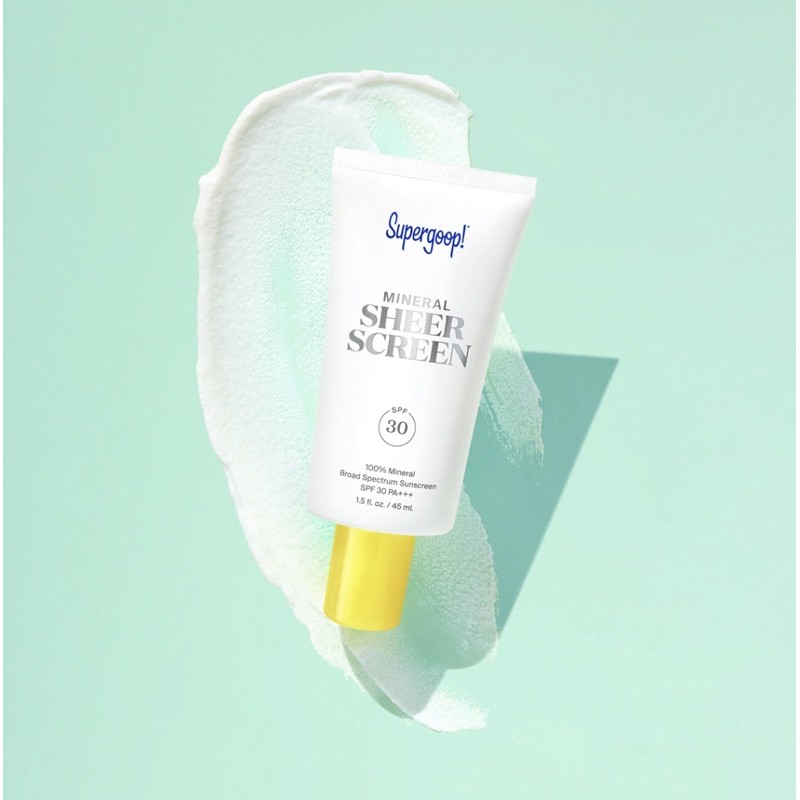 [READY STOCK-10ml]🔥Supergoop! Mineral Sheer screen SPF 30 PA+++ 💯 ...