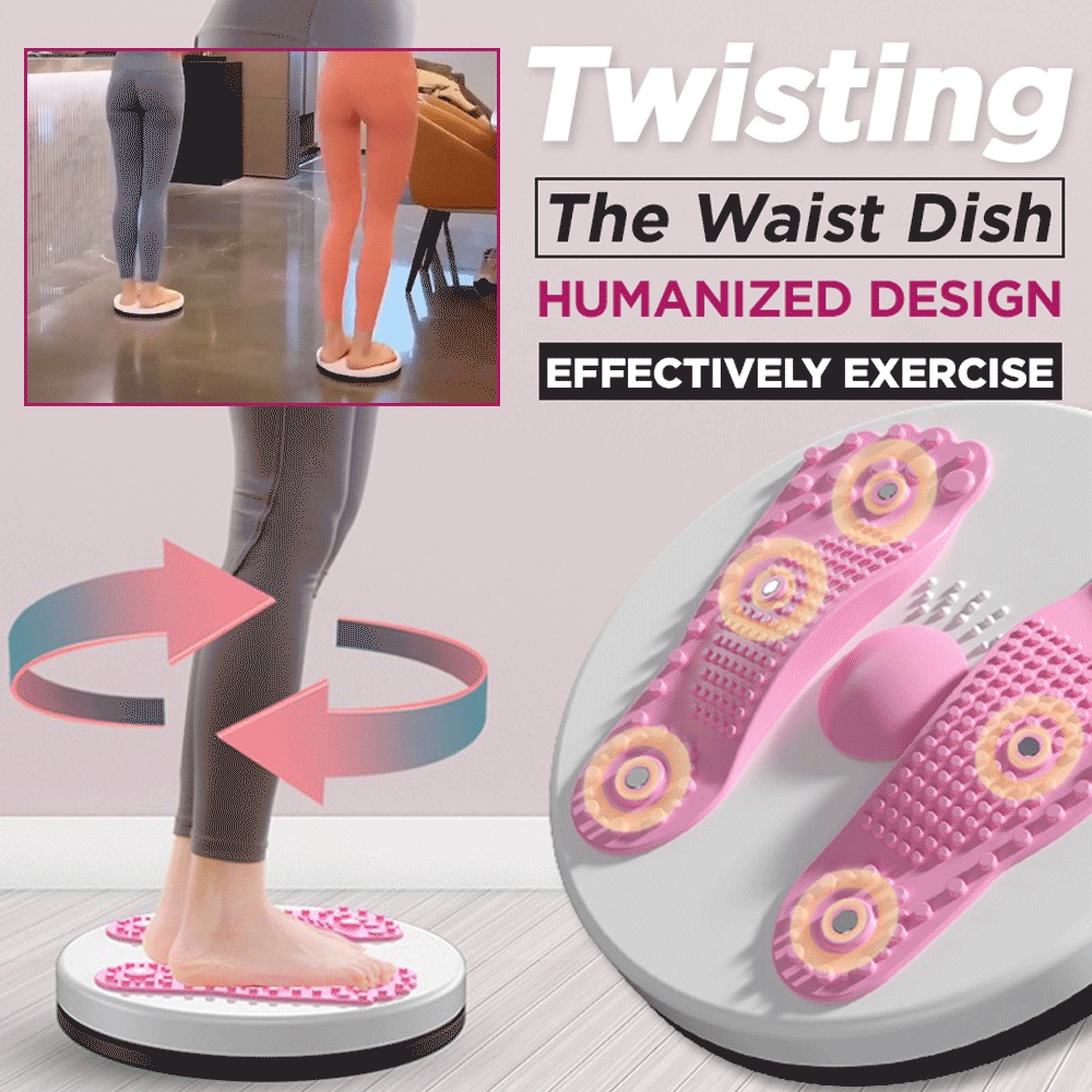 Waist Twisting Plate Foot Massage Twister Disc Balance Board For Gym