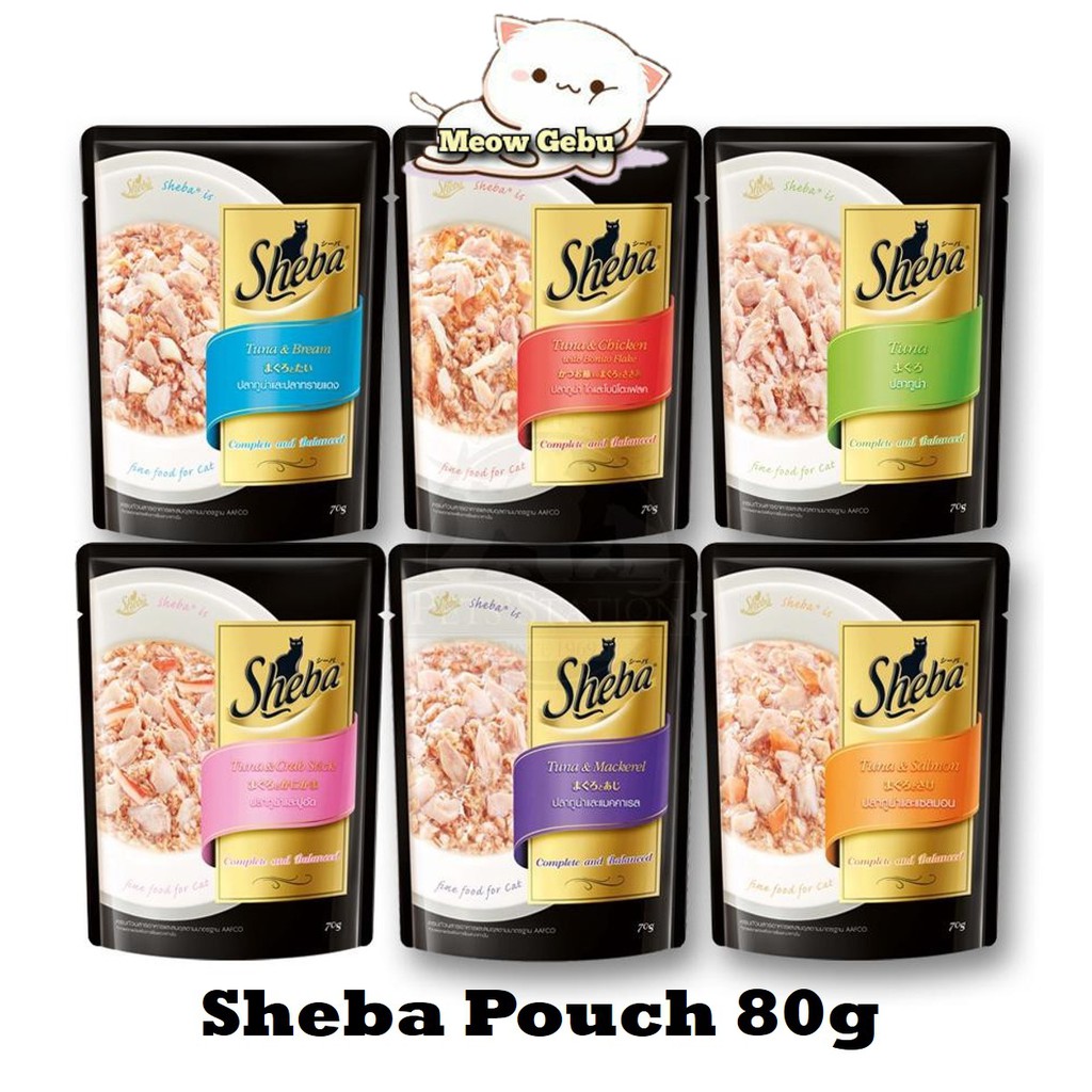 SHEBA POUCH WET FOOD 70G | Shopee Malaysia