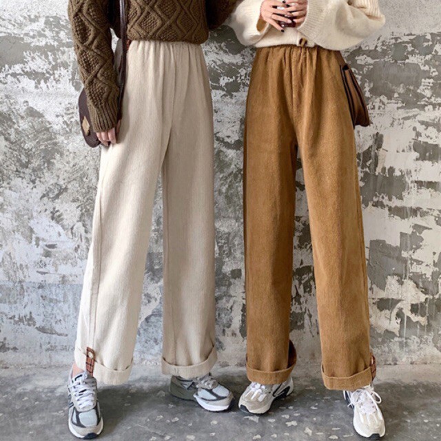 Plus-size Vintage Pants (Lock Live) | Shopee Malaysia