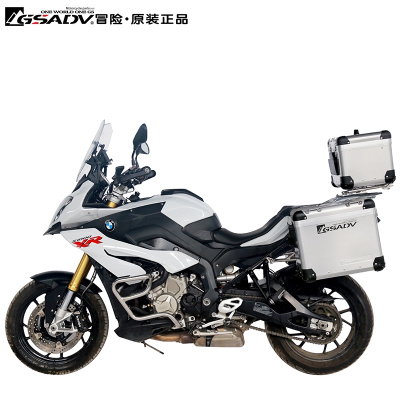GSADV BMW S1000XR 2015-2019 Motorcycle Top Box Aluminium & Side Box ...