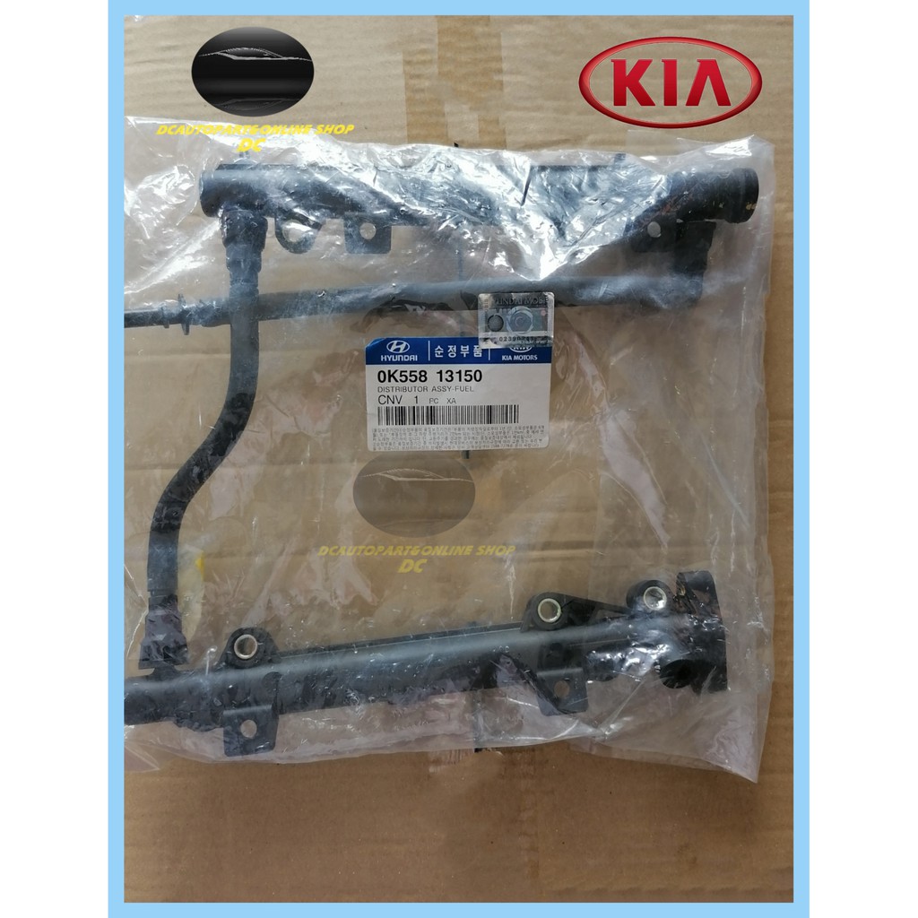 ORIGINAL KIA CARNIVAR NAZA RIA KR6V FUEL RAIL INJECTOR PIPE SET OK588 ...