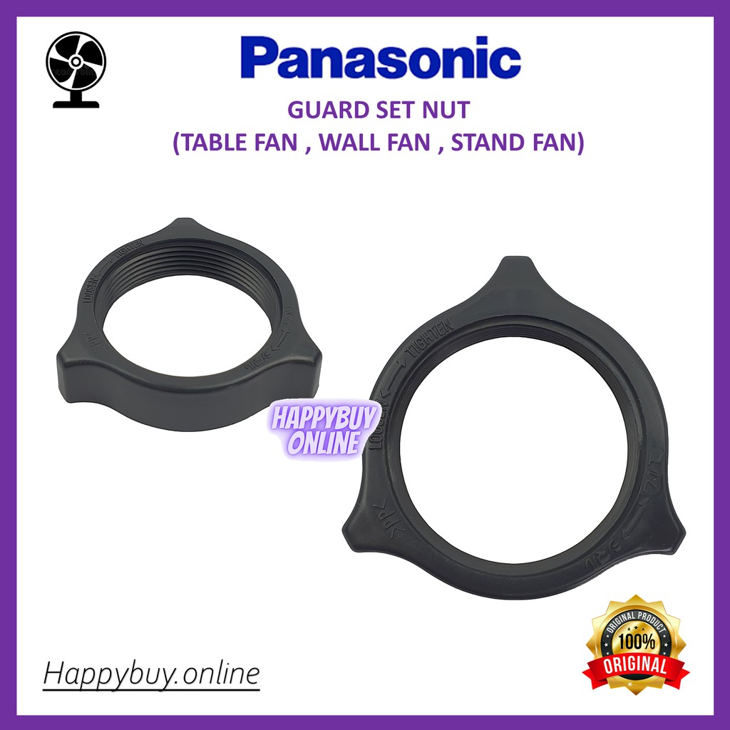 Panasonic KDK Table Fan Guard Nut Set (Wall/ Table/ Stand Fan ...