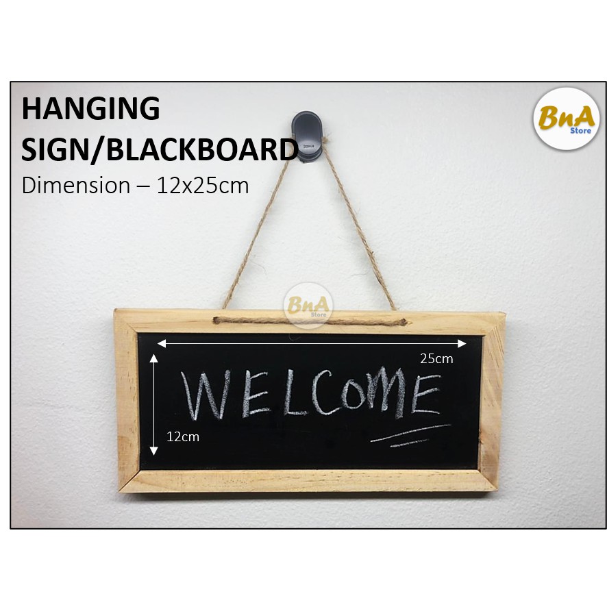 (READY STOCK) BlackBoard ChalkBoard Small BlackBoard For Kids Learning ...