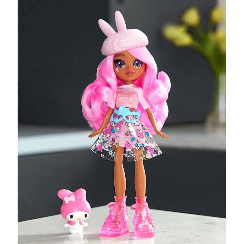 (READYSTOCK) Sanrio x Mattel My Melody figure & Stylie Do Barbie Doll ...