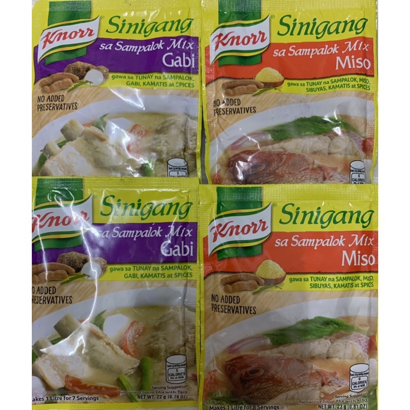 Knorr Sinigang Mix 22-23g | Shopee Malaysia