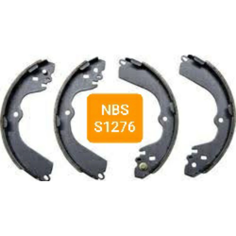 (NBS)REAR NISSAN NV200 1.6 BRAKE SHOE S1276 | Shopee Malaysia