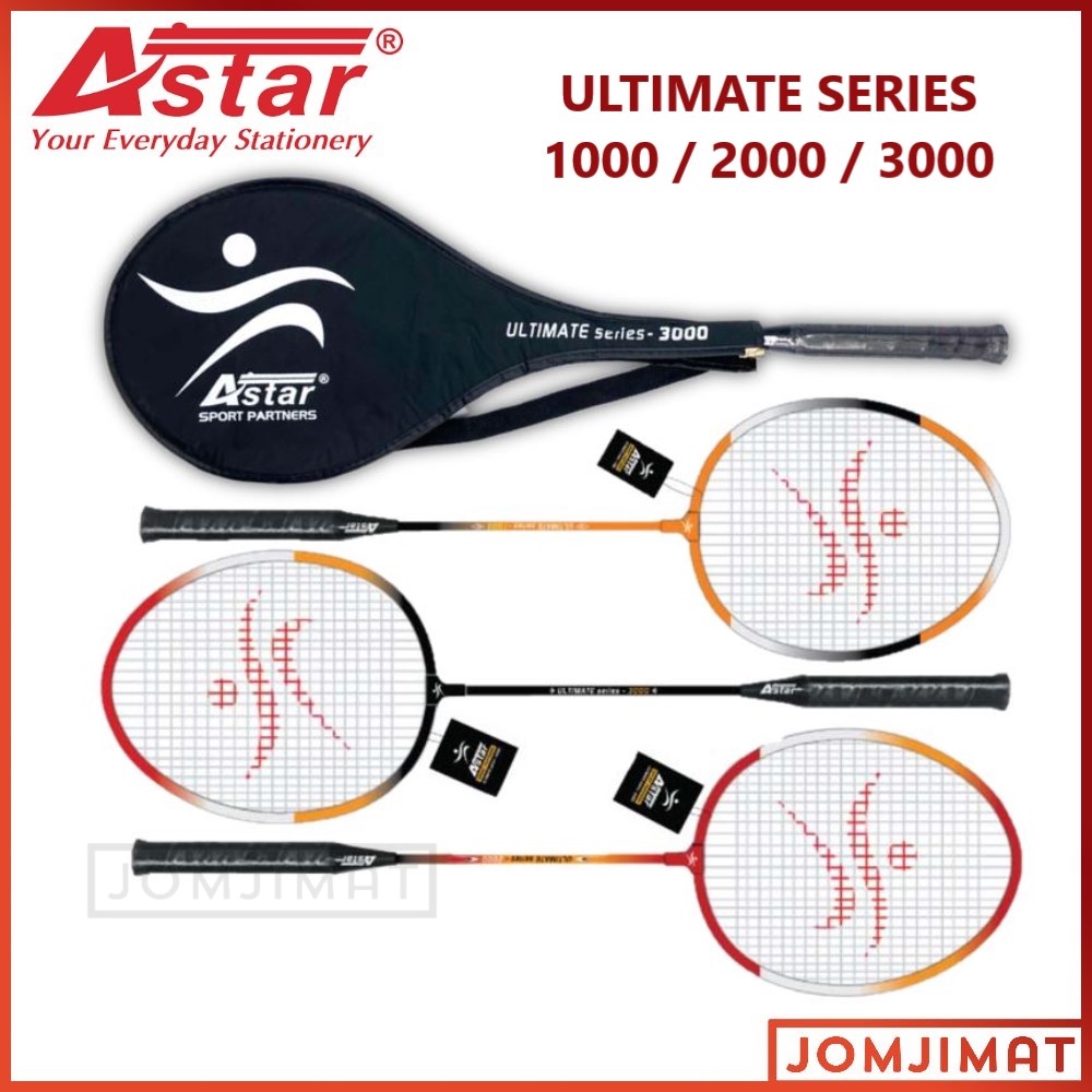 Astar Badminton Racket Ultimate Series 1000/2000/3000 / Racket School ...