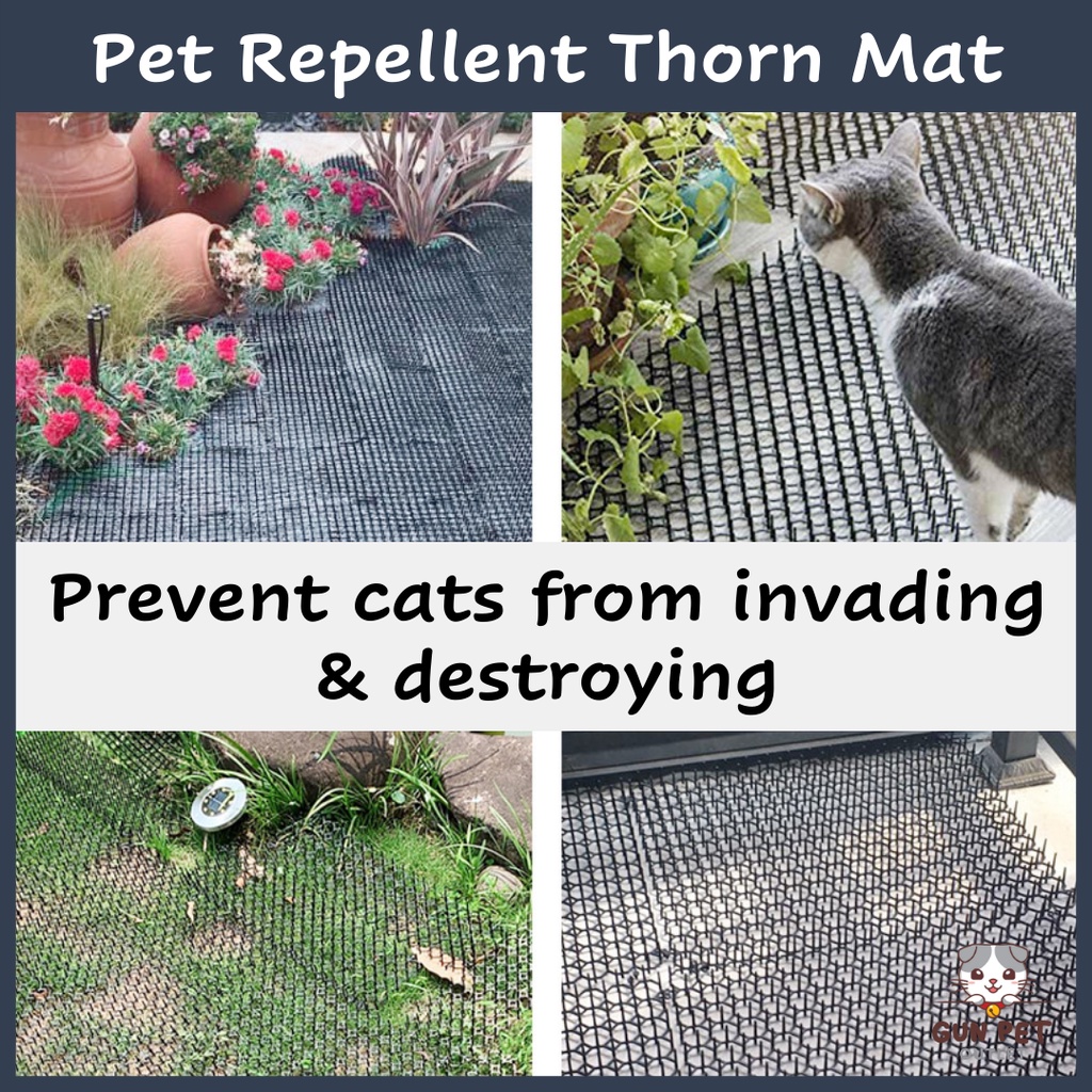 GUN PET Repellent Anti Cat MAtClimb Cat Repellent Dog Black Pet Control ...