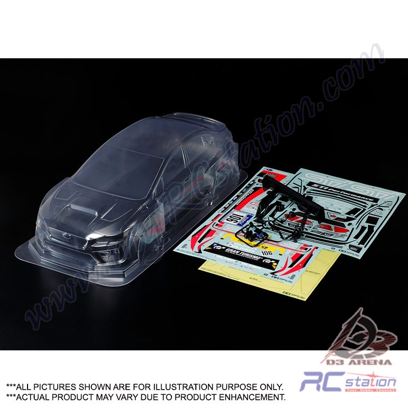 Tamiya Body Shell #51593 - Tamiya 1/10 Subaru WRX STI NBR Challenge ...