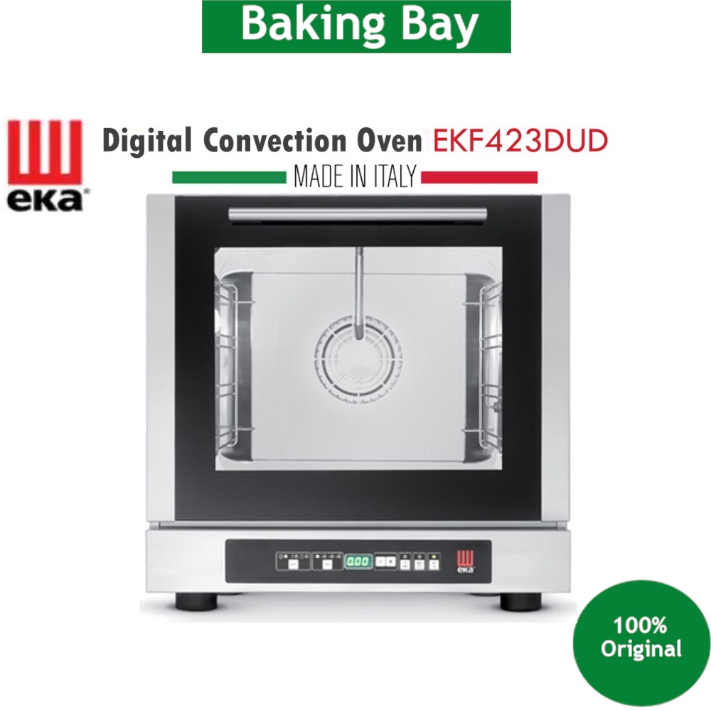 EKA Digital Convection Oven EKF423DUD EKA Oven 4 Trays 429x345mm Humidity Steam 99 Programs ...
