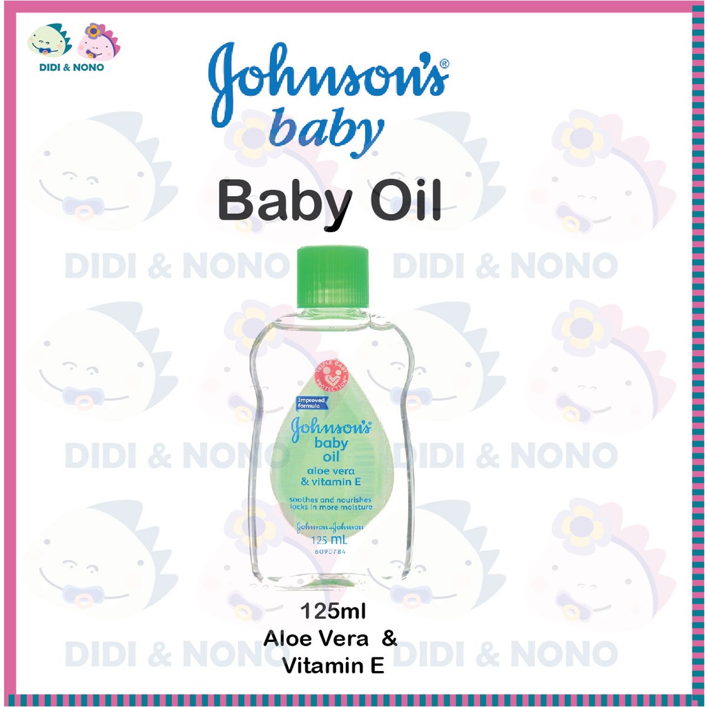 Johnson's Baby Oil 50ml 125ml ( Aloe Vera / Lite / Bed Time ) Minyak ...