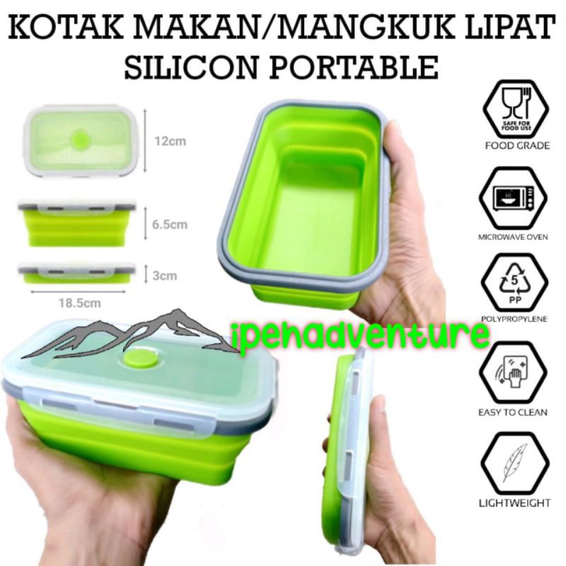 Portable Folding Lunch Box Bowl | Shopee Malaysia