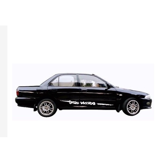 (Ready Stock ) Proton Wira Car Side Body Vinyl Decal Sticker | Shopee ...