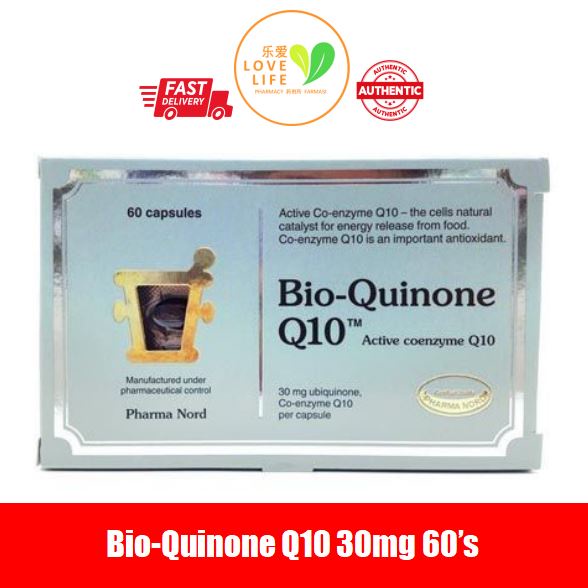 EXP03/2027 OFFER Bio-Quinone coenzyme Q10 30mg 60 capsules (60's) heart ...