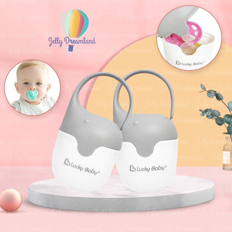 Lucky Baby Paci-Go Soother Case Infant Baby Pacifier Storage Portable ...