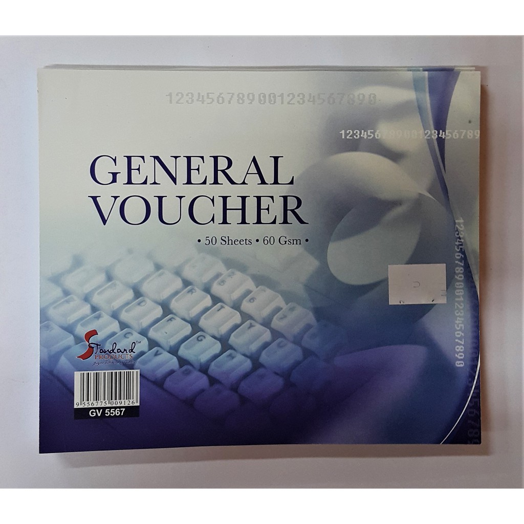 STANDARD PRODUCT GENERAL VOUCHER 50'S 60GSM (PER PCS) | Shopee Malaysia
