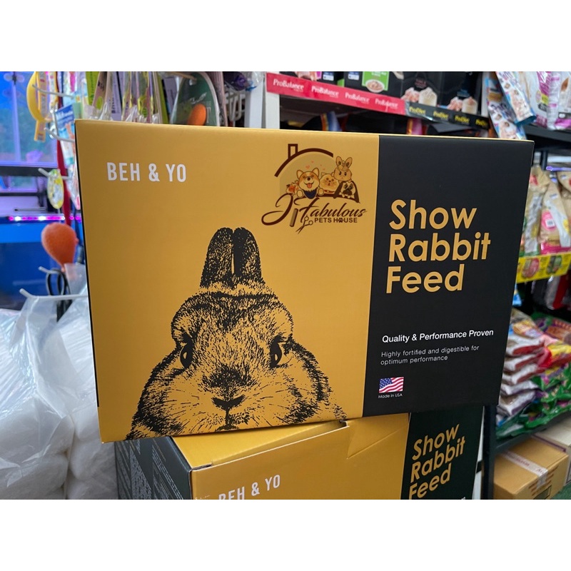 Beh & Yo Show Rabbit Feed 3.6kg【Exp09/25】 | Shopee Malaysia