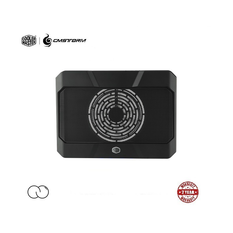 Cooler Master Notepal X150R Laptop Cooler Pad / Metal Mesh Surface / Up ...