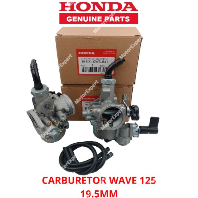 KEIHIN CARBURETOR 19.5MM HONDA WAVE125 WAVE 125 W125 CARB KARBORETOR MADE IN THAILAND | Shopee ...