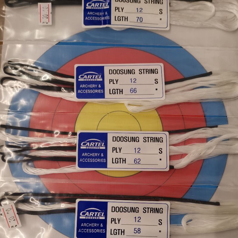 CARTEL🇰🇷 Dacron Bow String (두성산업🇰🇷) Variety Length | Shopee Malaysia