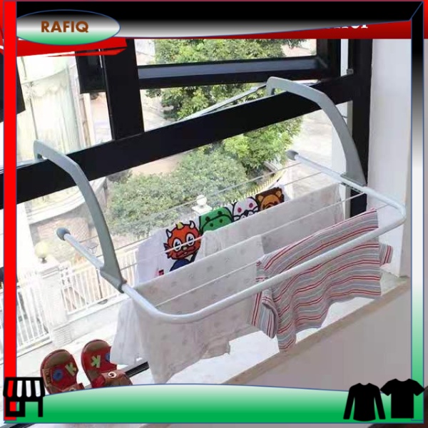 Foldable Multipurpose Cloth Hanger Outdoor Balcony Drying Rack | Shopee ...