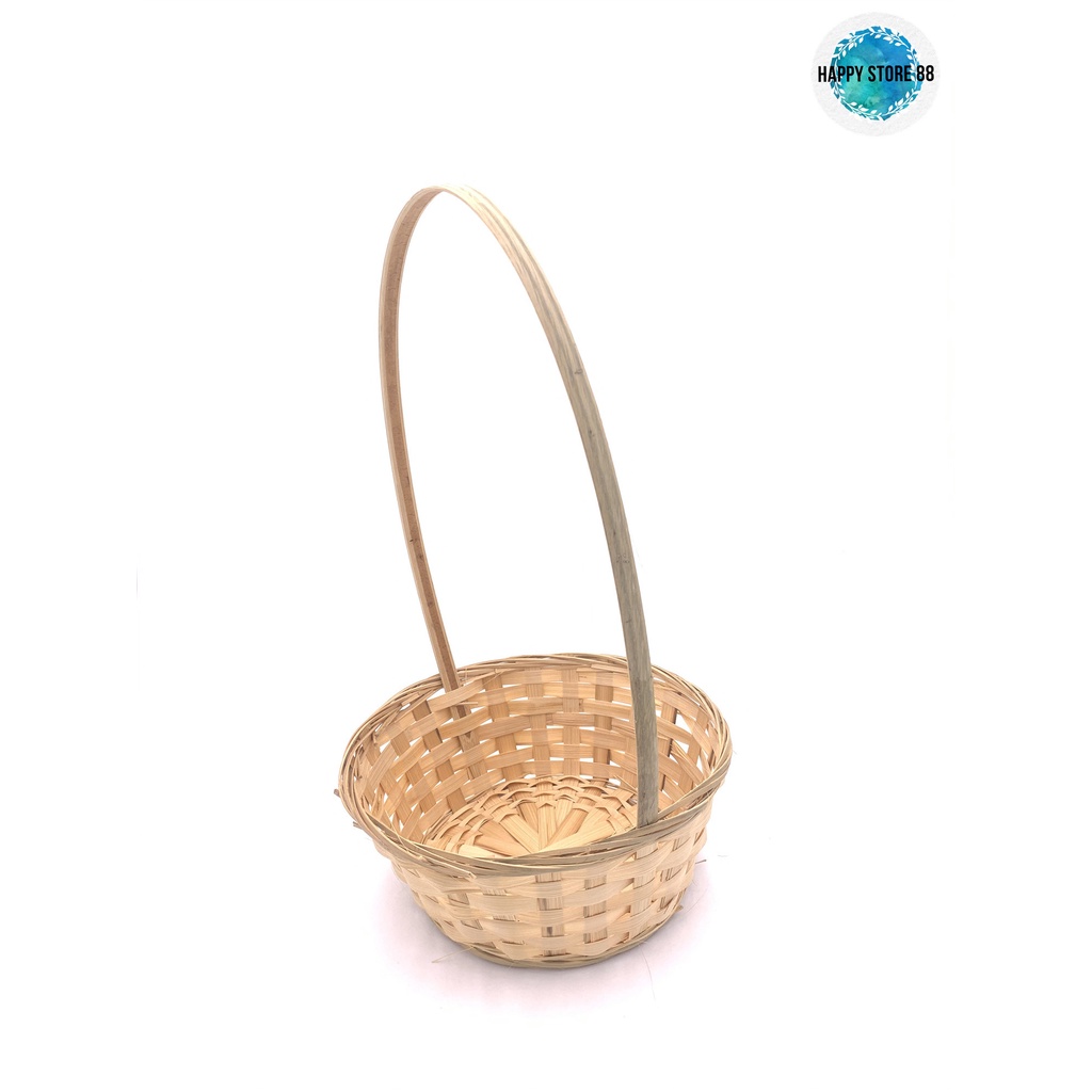 Basket with handle / Bamboo Basket / Bakul bertangkai / Bakul Buluh ...